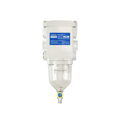 158 GPH Fuel Water Separator with Clear Bowl