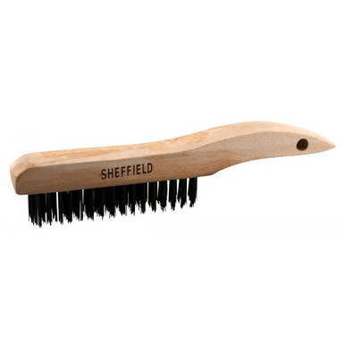 SHEFFIELD SHOE HANDLE WIRE BRUSH - Mid West Glove & Supply, Inc.