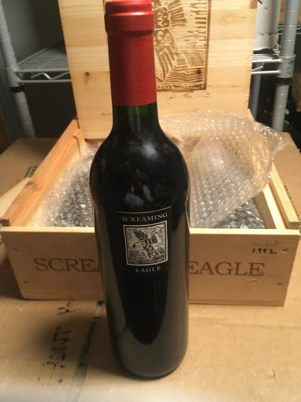 Screaming Eagle Cabernet Sauvignon 1992 750ml - Estate Wine Brokers