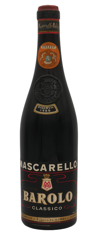 Michele Mascarello Barolo Riserva 1958 750ml - Estate Wine Brokers