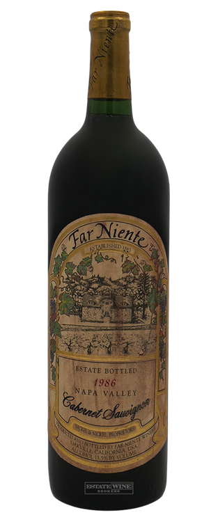Far Niente Cabernet Sauvignon Estate Napa Valley 1986 750ml [Stained ...
