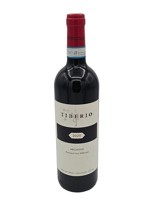 Tiberio Archivio Montepulciano d'Abruzzo 2020 750ml - Estate Wine Brokers