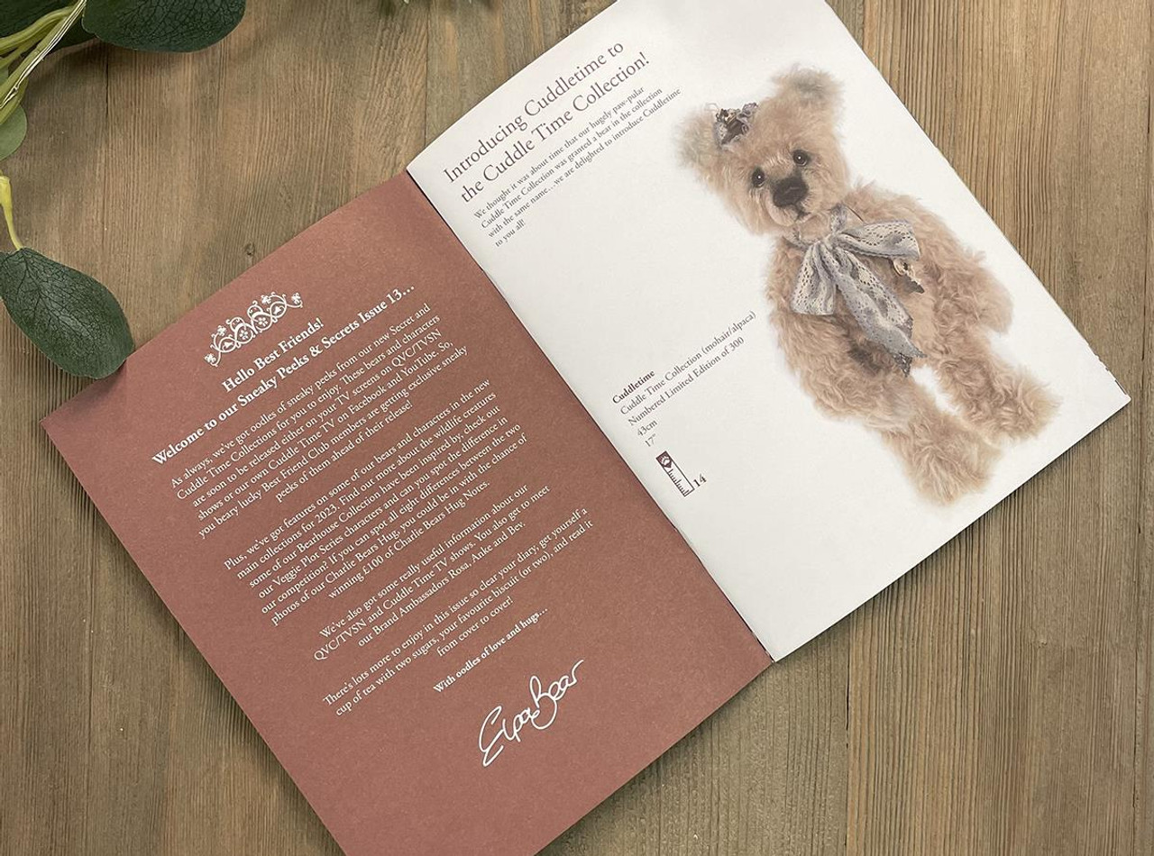 Take a Peek at Charlie Bears Sneaky Peeks Issue 13