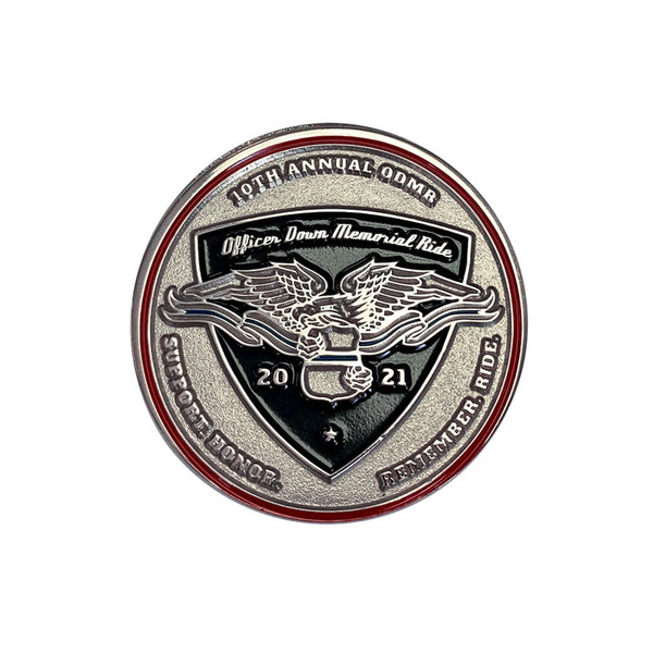 Officer Down Memorial Ride 2021 Coin - ODMP Store