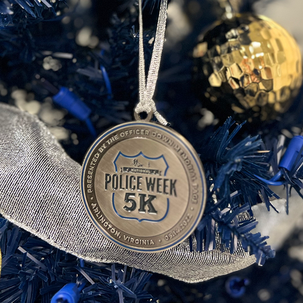 National Police Week 5K 2022 Ornament - ODMP Store