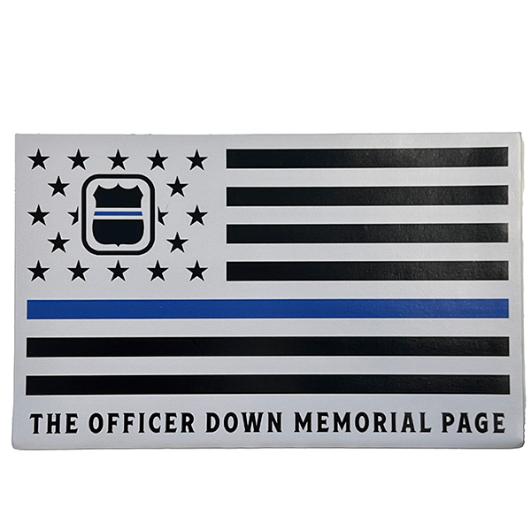 Blue Line Flag Magnet - ODMP Store