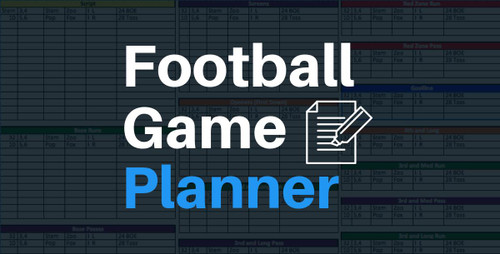 Easy Football Game Planner Football For Coaches