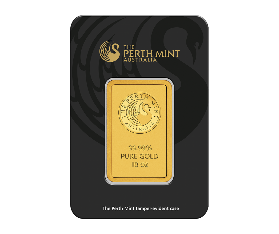 10oz Gold Bar | Perth Mint