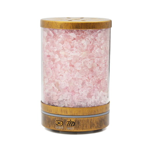Rose Quartz Ultrasonic Essential Oil Diffuser