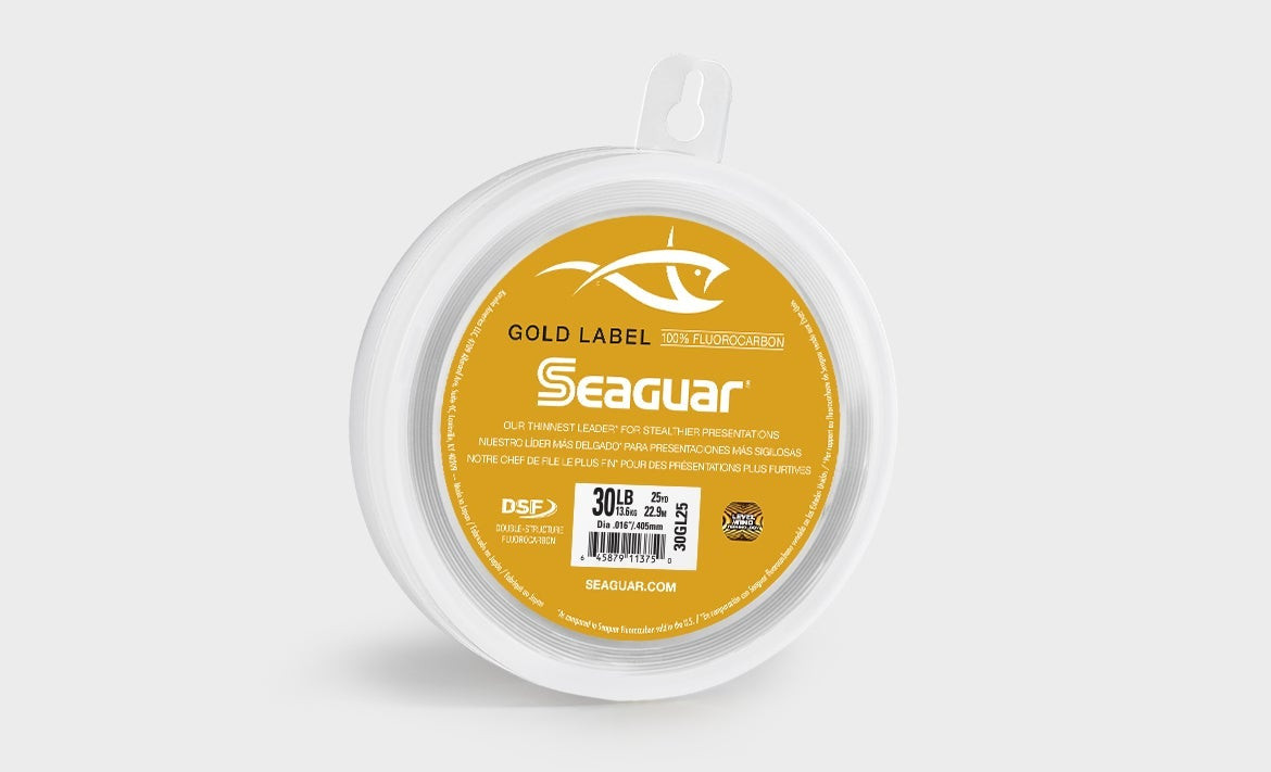 Seaguar Gold Label Fluoro Leader - 25YD