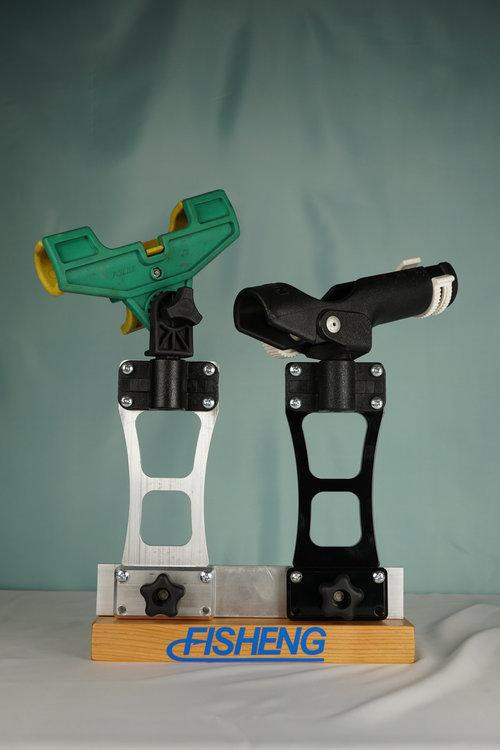 Fisheng 8" Aluminum Rod Extension and Base - Straight