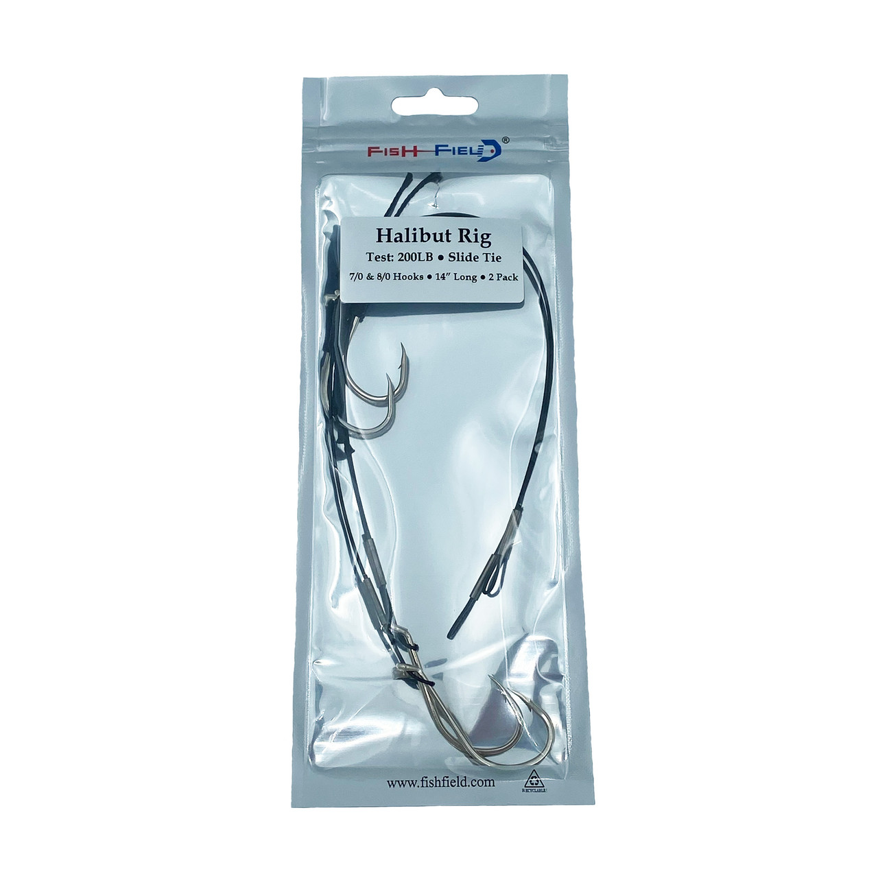 Fish-Field Halibut Rigs 2 pack