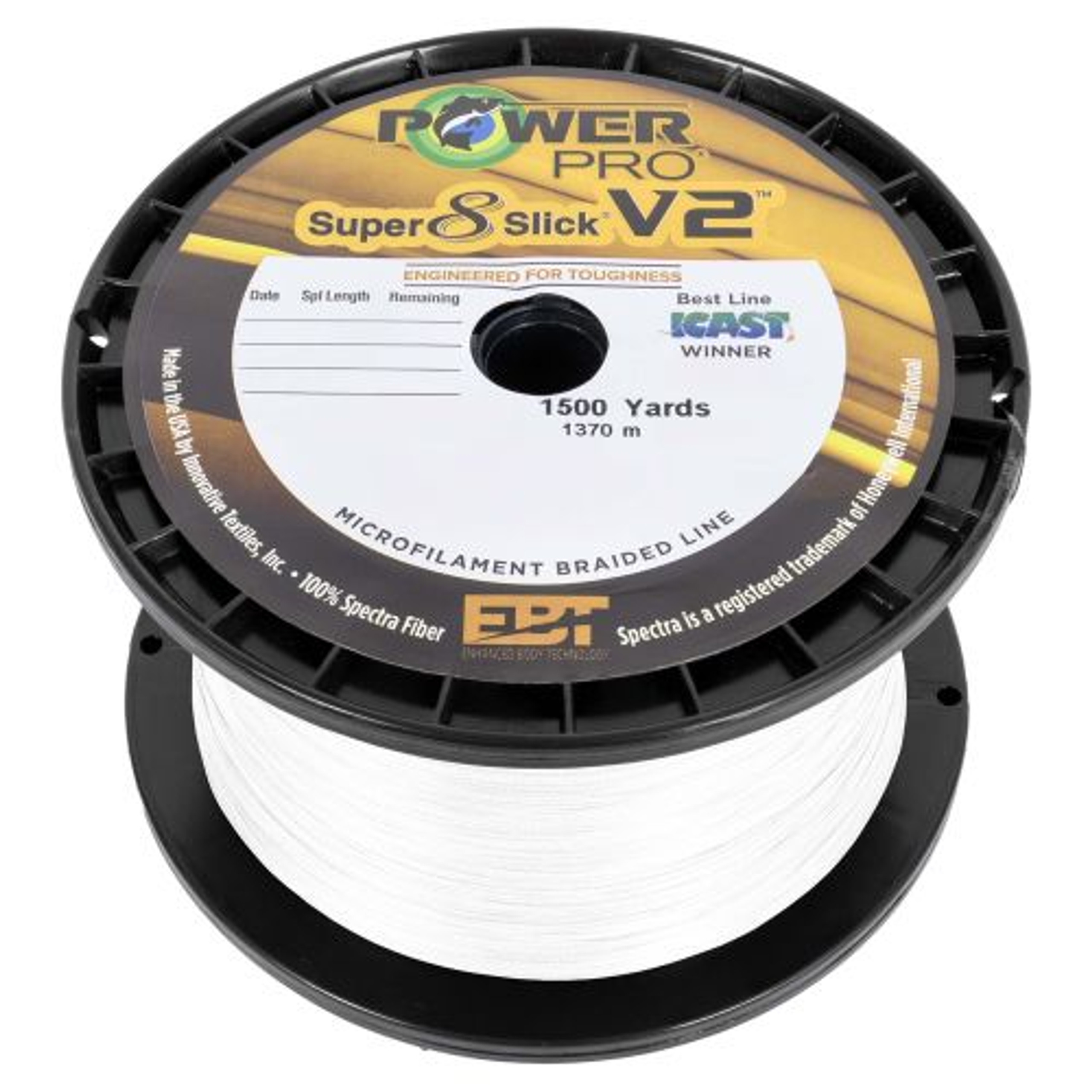 PowerPro Super 8 Slick V2 Braided Line - White
