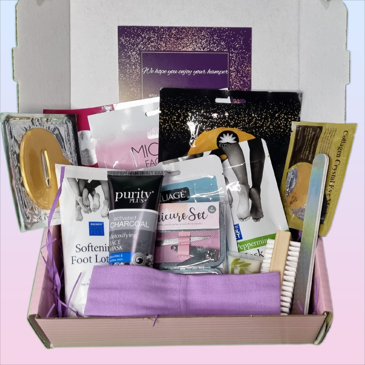 Face, Hand and Foot Spa Gift Set Hamper