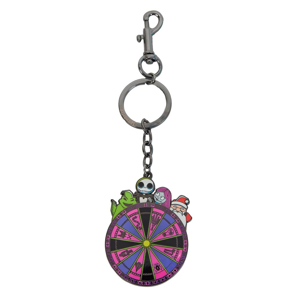 Loungefly Disney Nbc Oogie Boogie Wheel Enamel Keychain - Comic Spot
