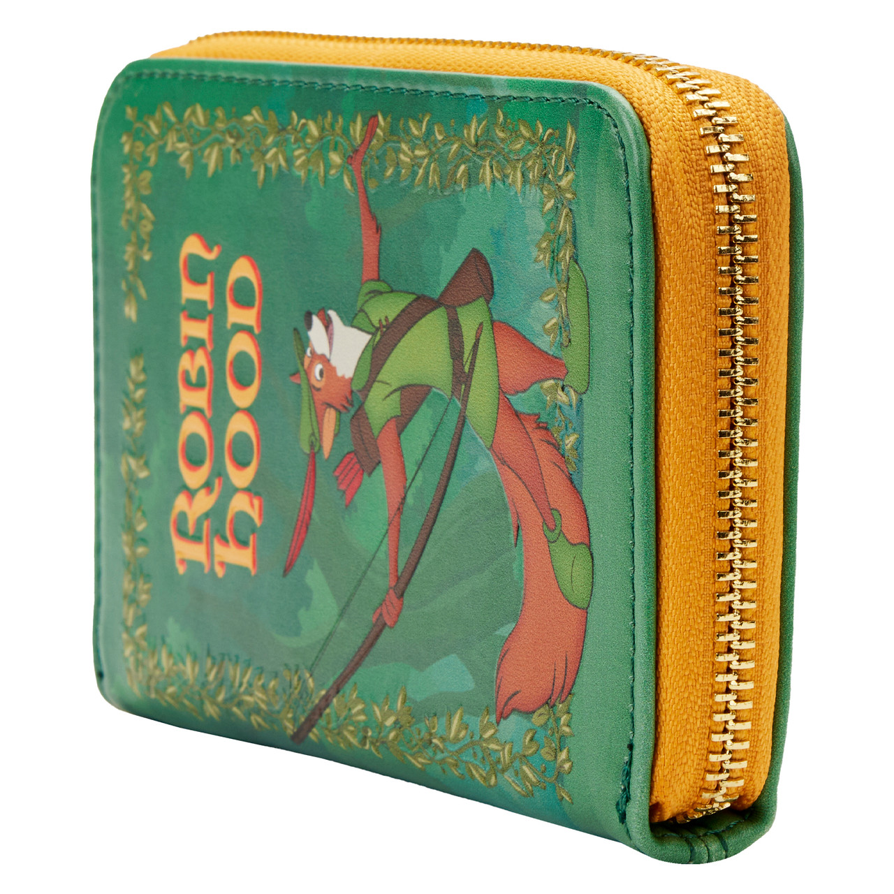 Loungefly Disney Classic Book Robin Hood Zip Around Wallet - Comic Spot