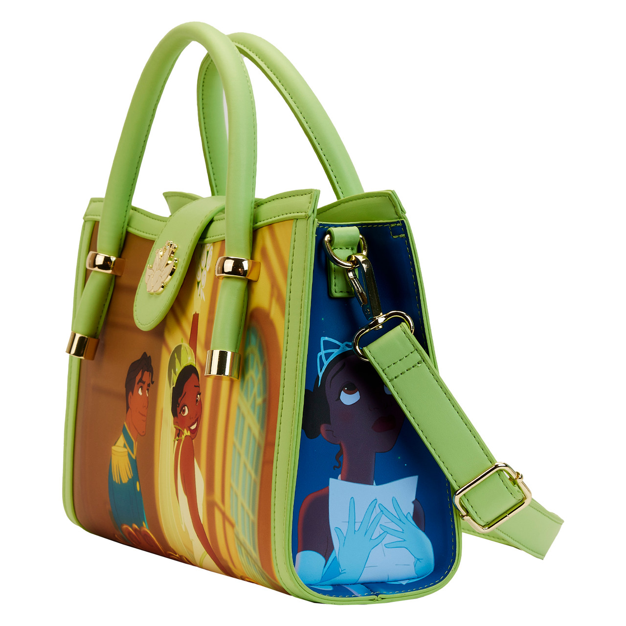 Loungefly Disney Princess And The Frog Princess Scene Cross Body Bag ...