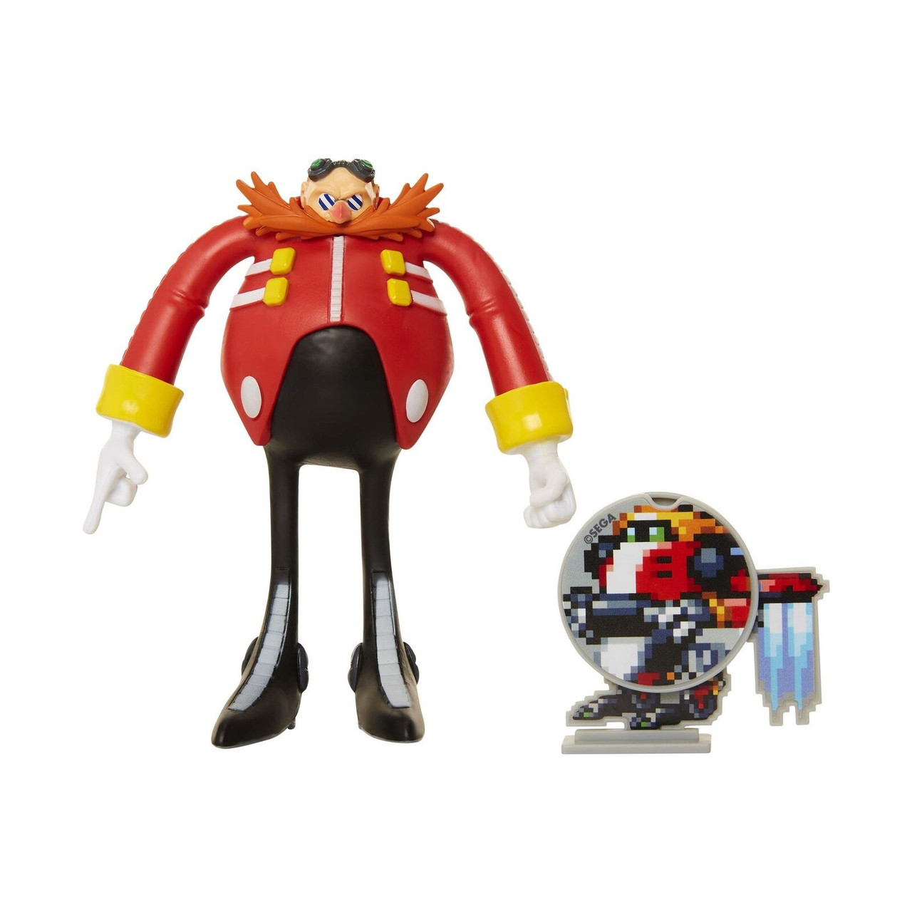 Sonic The Hedgehog Eggman 4" Bendable Flexible Action Figure - Comic Spot