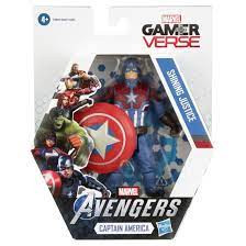 Marvel Gamerverse Shining Captain America Action Figure - Comic Spot