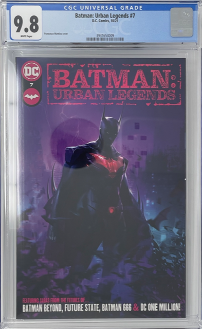 Batman Urban Legends 7 CGC 9.8 Mattina Cover - Comic Spot