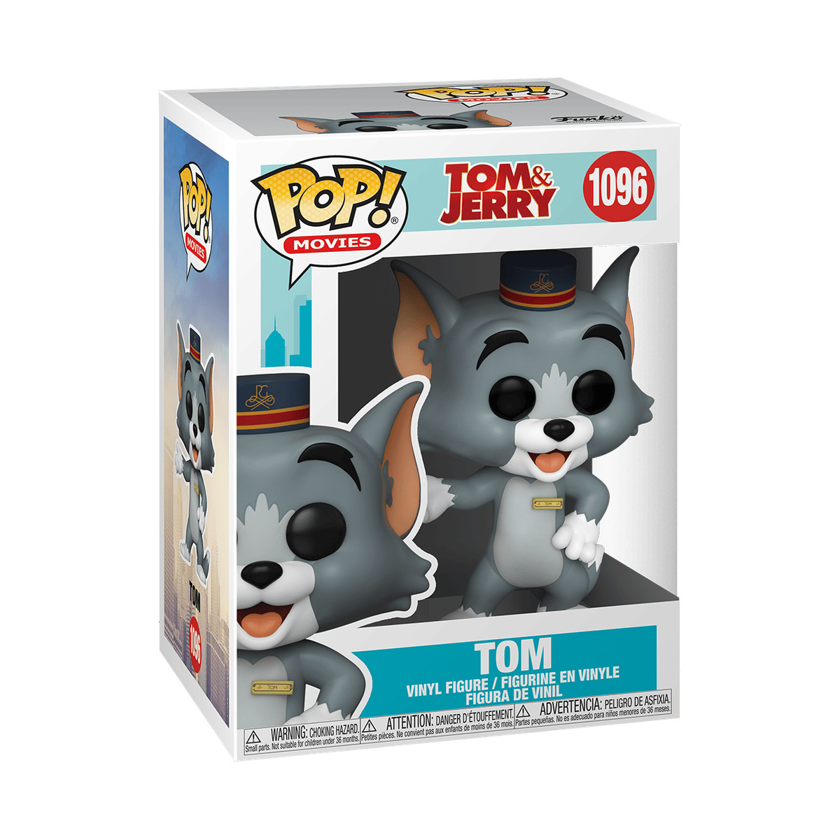 Funko POP! Movies Tom & Jerry Tom #1096 Vinyl Figure | UPC 889698557481