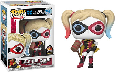 POP! Heroes Harley Quinn AS Robin LACC #290 - Comic Spot