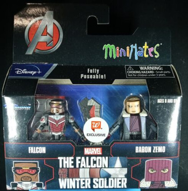 Minimates Falcon & Baron Zemo Walgreens - Comic Spot