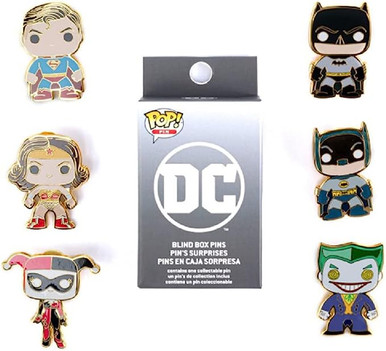 DC Comics Pop! by Loungefly Blind Box Enamel Pin [ONE RANDOM] - Comic Spot