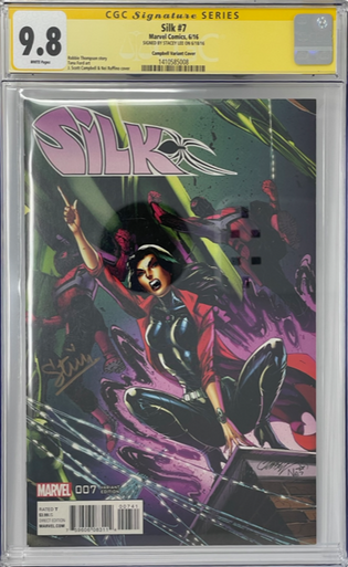Silk 7 Signature Series CGC 9.8 Campbell Variant - Comic Spot
