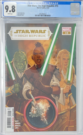Star Wars High Republic 15 CGC 9.8 1st Leveler - Comic Spot