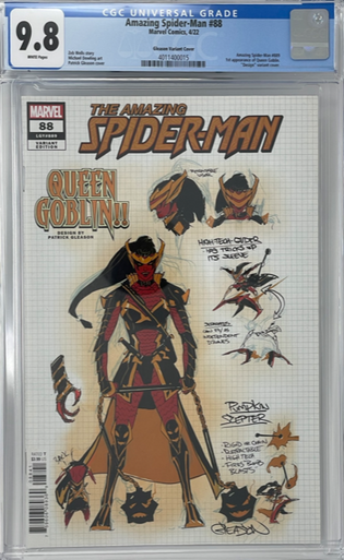 Amazing Spider-Man 88 CGC 9.8 Gleason Design Variant - Comic Spot