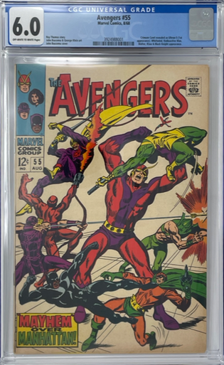 Avengers 55 CGC 6.0 1st Ultron - Comic Spot