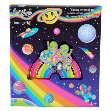 Lisa Frank Zoomer & Zorbit Rainbow 3" Collector Box Sliding Pin - Comic ...