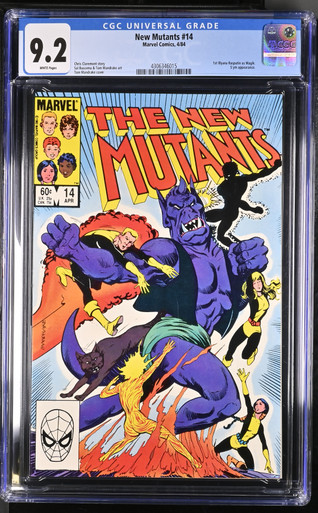 New Mutants 14 CGC 9.2 1st Illyana as Magik - Comic Spot