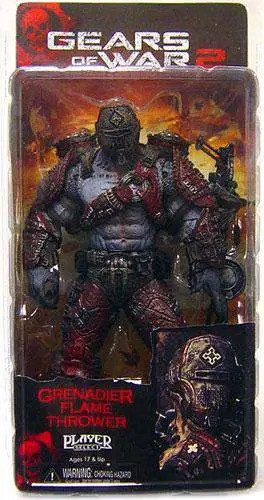 Gears of War Locust Grenadier (Helmeted with Flamethrower) - Comic Spot