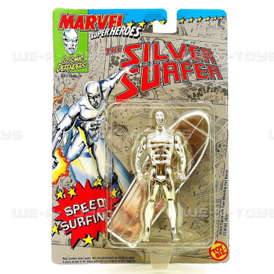 Marvel Super Heroes Silver Surfer Gold Action Figure - Comic Spot