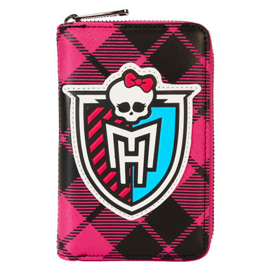 Loungefly Mattel Monster High Crest Zip Around Wallet - Comic Spot