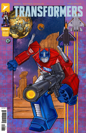 Transformers 1 10th Print Comic Spot Exclusive Peter Smith Megacon ...