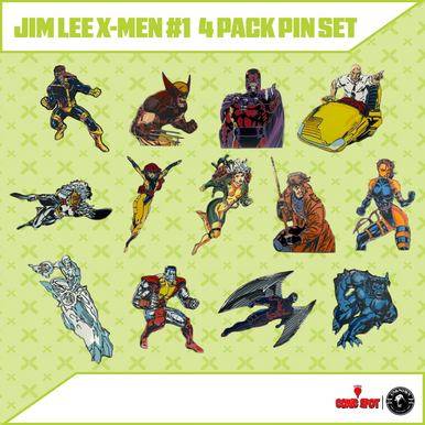 X-Men #1 (1992) Jim Lee Connecting Cover Pin Set – SDCC Exclusive (Limited to 250) | Comic Spot ...