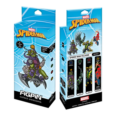 FiGPiN Mystery Enamel Pin – Spider-Man Villains Series Collectible Pin ...