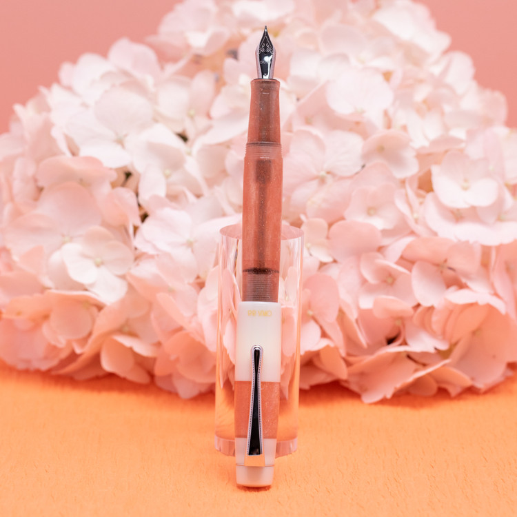 Opus 88 Fountain Pen - Koloro Pink & White