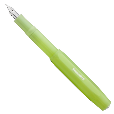 Kaweco Frosted Sport Fountain Pen Fine Lime