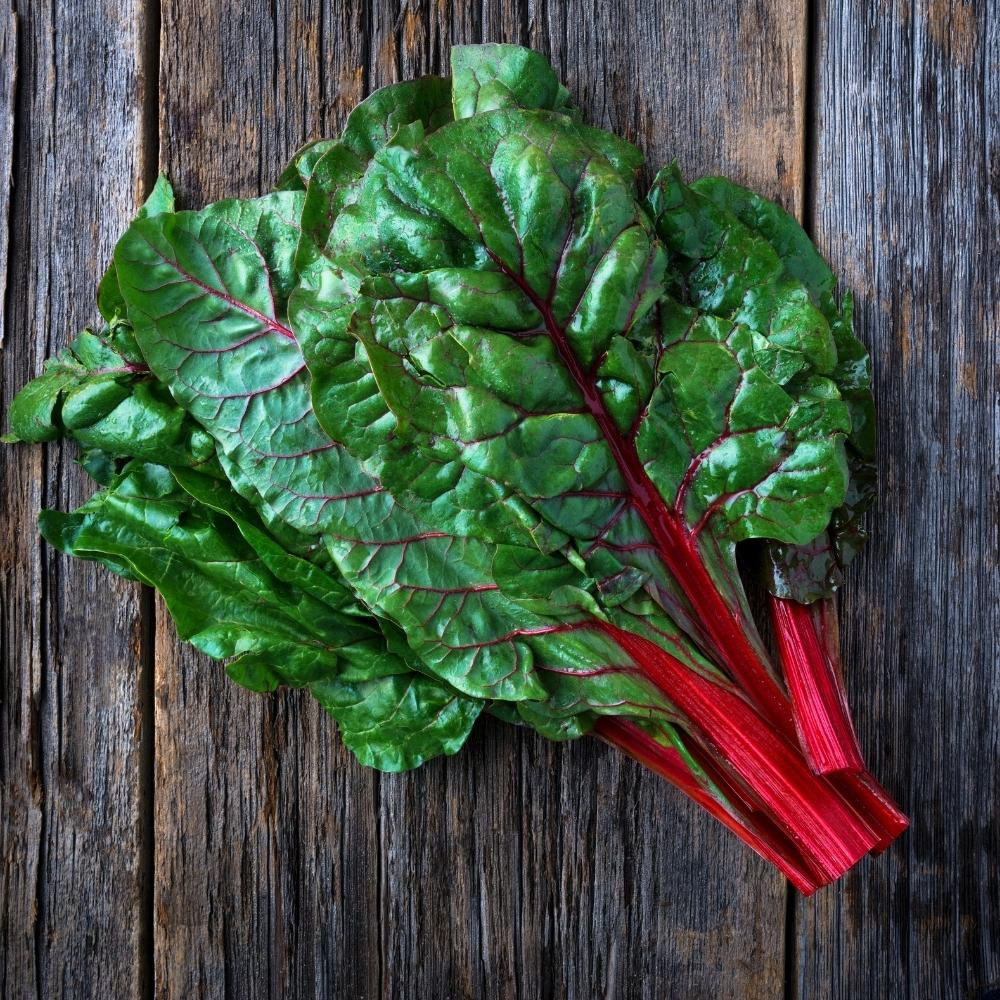 Buy Swiss Chard Ruby Red seeds at jparkers.co.uk