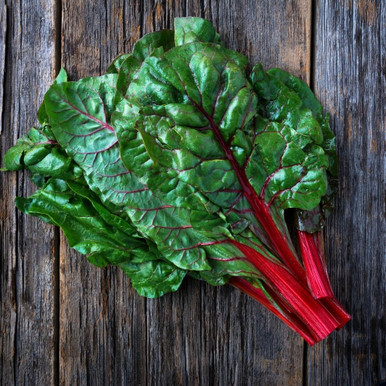Buy Swiss Chard Ruby Red seeds at jparkers.co.uk