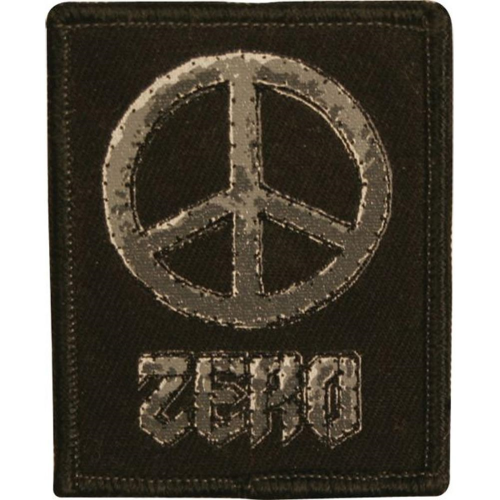 Zero PEACE - Black - Patch - ActionVillage