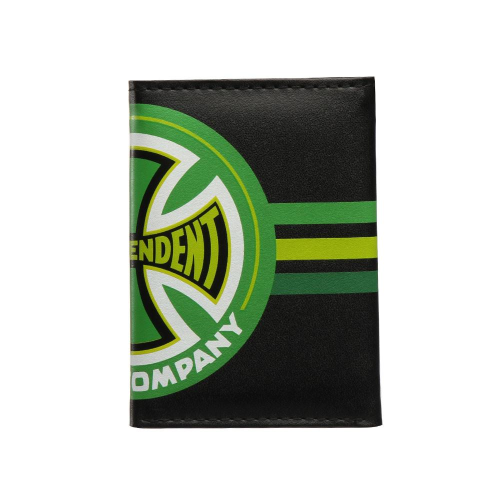 Independent Stripes T/C Tri-Fold - Black - Wallet - ActionVillage