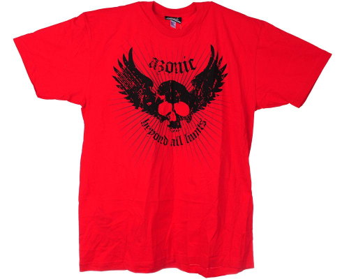 Azonic Deadwings Vintage S/S - Red - Men's T-Shirt - ActionVillage
