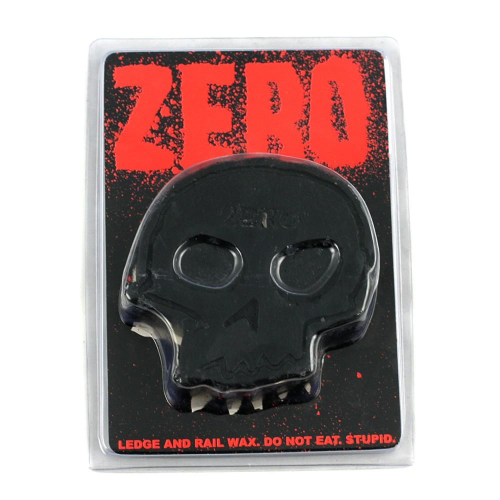 Zero Skull - Black - Skateboard Wax - ActionVillage