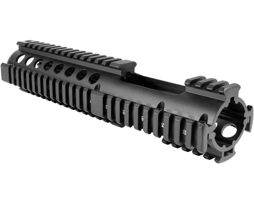 Aim Sports AR-15/M16 Quad Rail Handguard - Carbine Length (MT057)