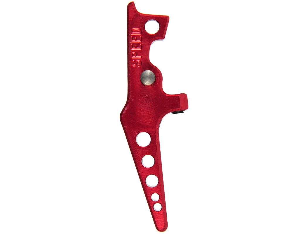 Speed Airsoft HPA M4 Tunable Blade Trigger - Red (SA5013)